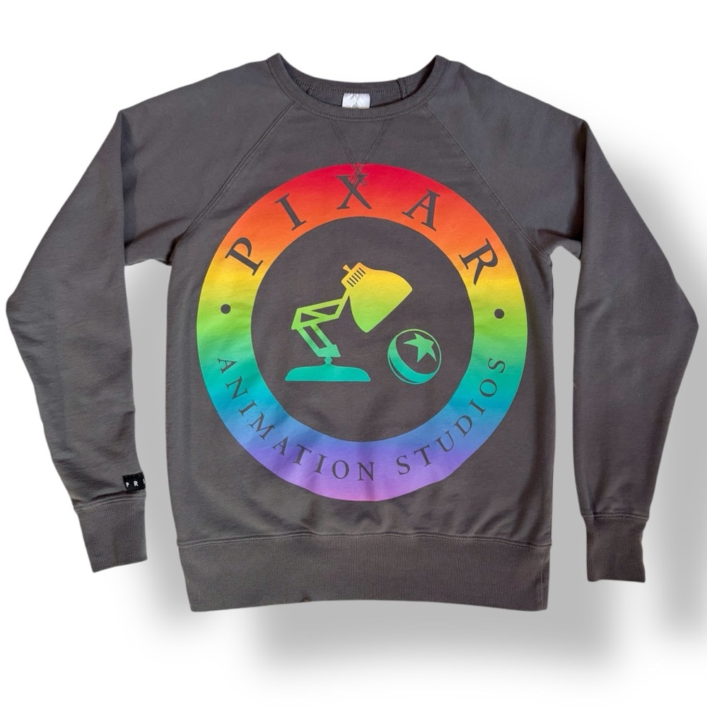 Pixar Animation Studios Disney Parks Pride Gray Crewn… - Gem